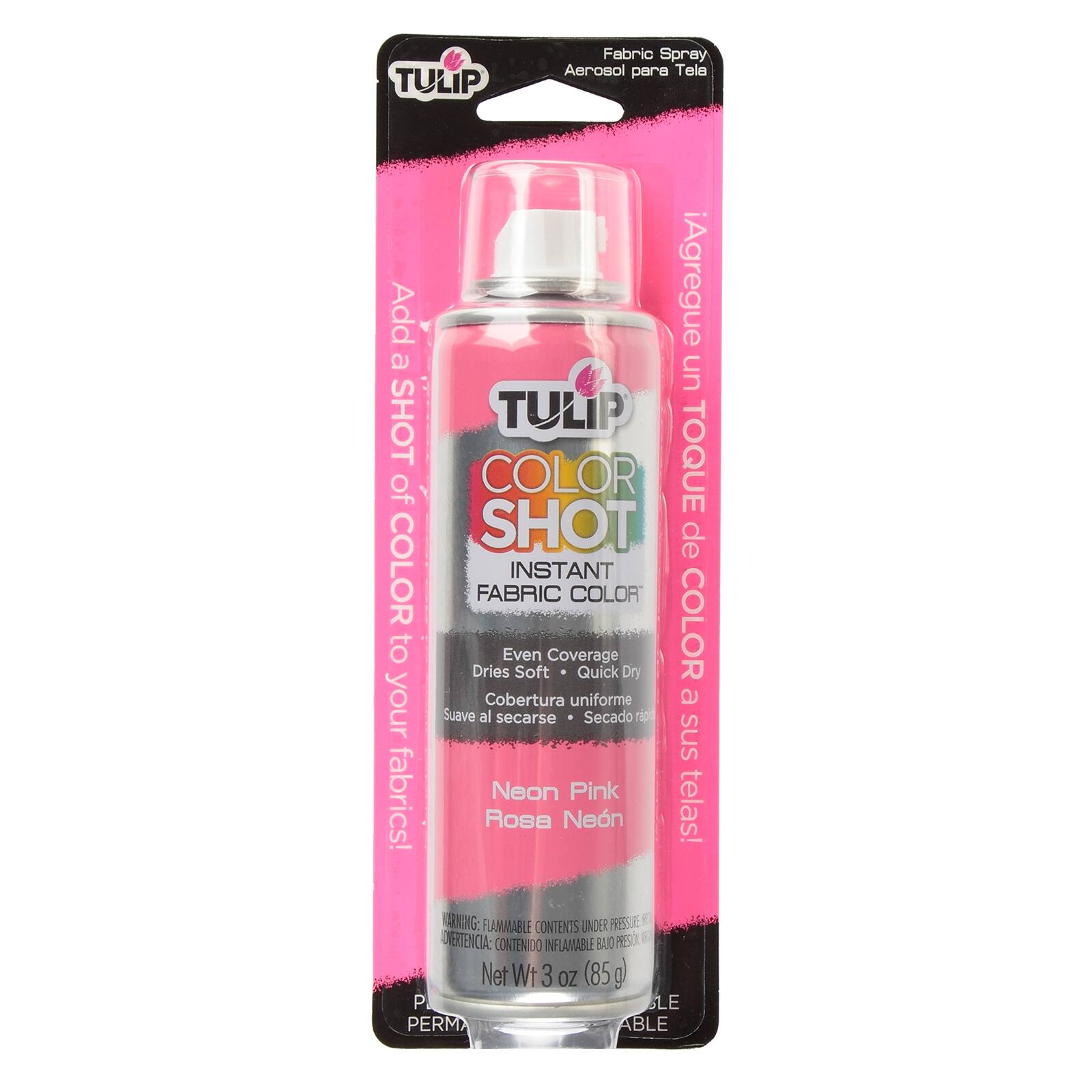 Tulip® ColorShot Instant Fabric Color™ | Fabric Spray Paint | Michaels