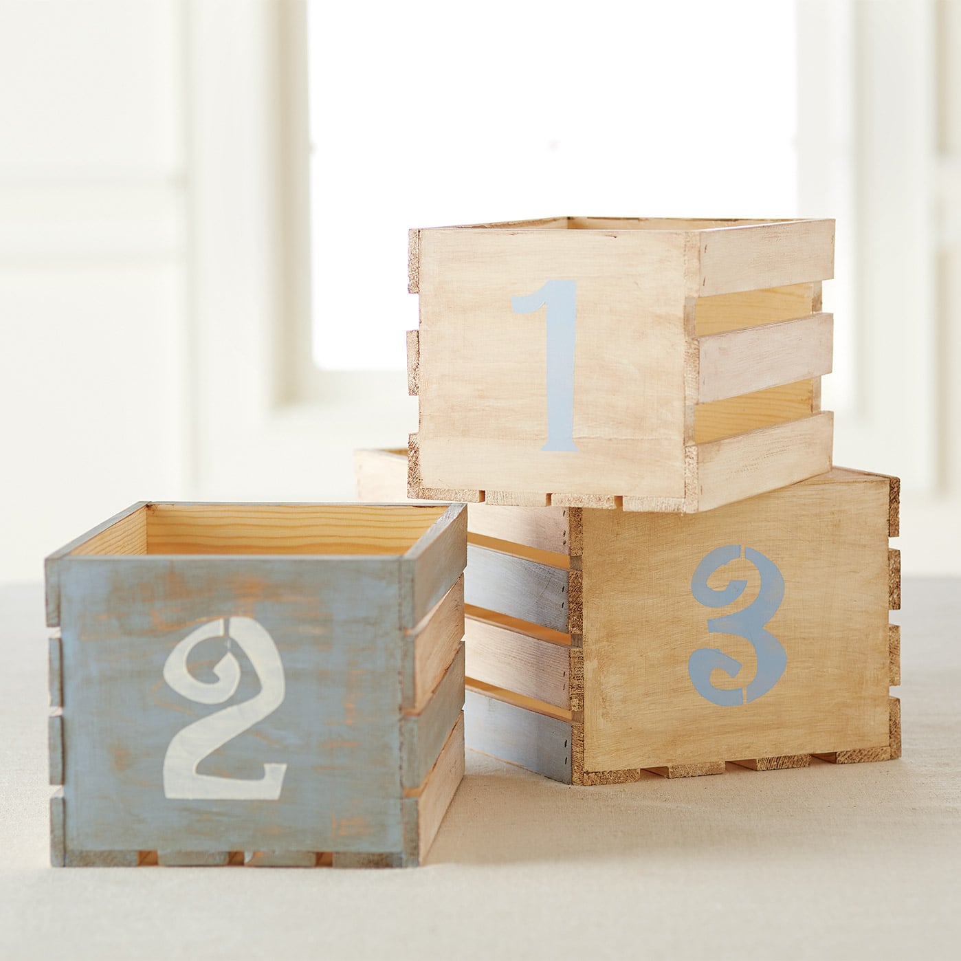 Chalky Nested Wood Crates | Projects | Michaels