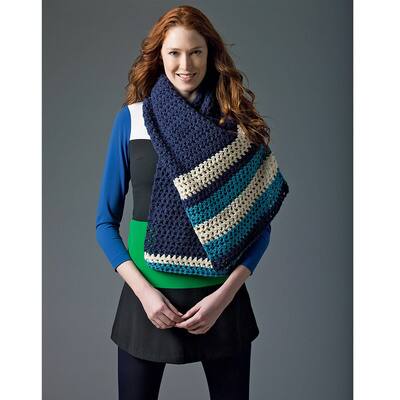 Lion's Pride® Woolspun® Crochet Shawl (Level 2) | Projects | Michaels