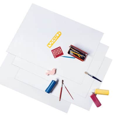 Buy in Bulk - 25 Pack: White Heavy Poster Board by Creatology™ | Michaels
