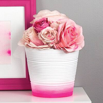 Pink and White Ombré Flower Pot | Projects | Michaels