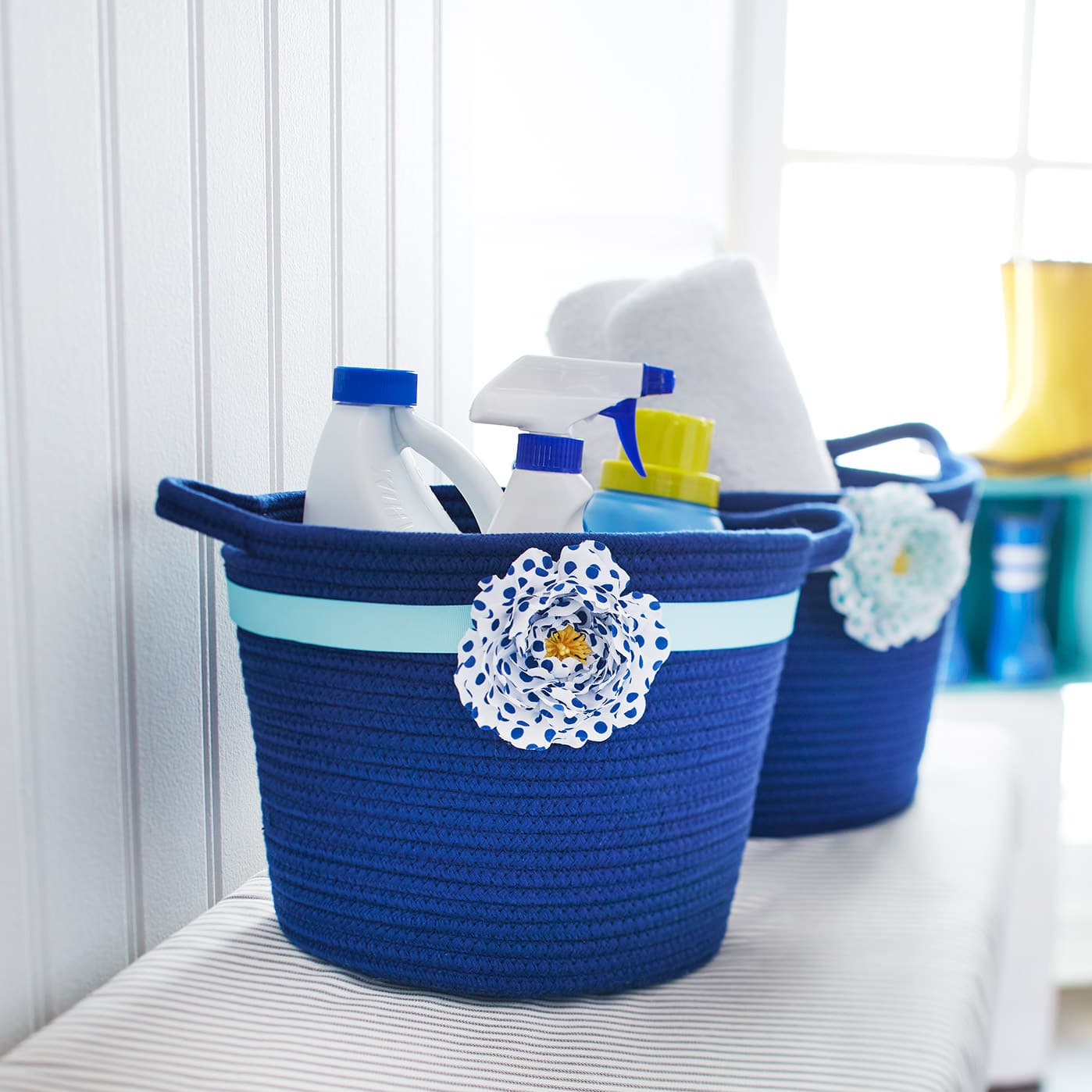 Navy Storage Baskets | Projects | Michaels
