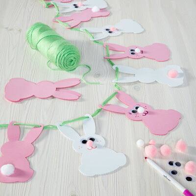 Kids' Easter Bunny Banner | Projects | Michaels
