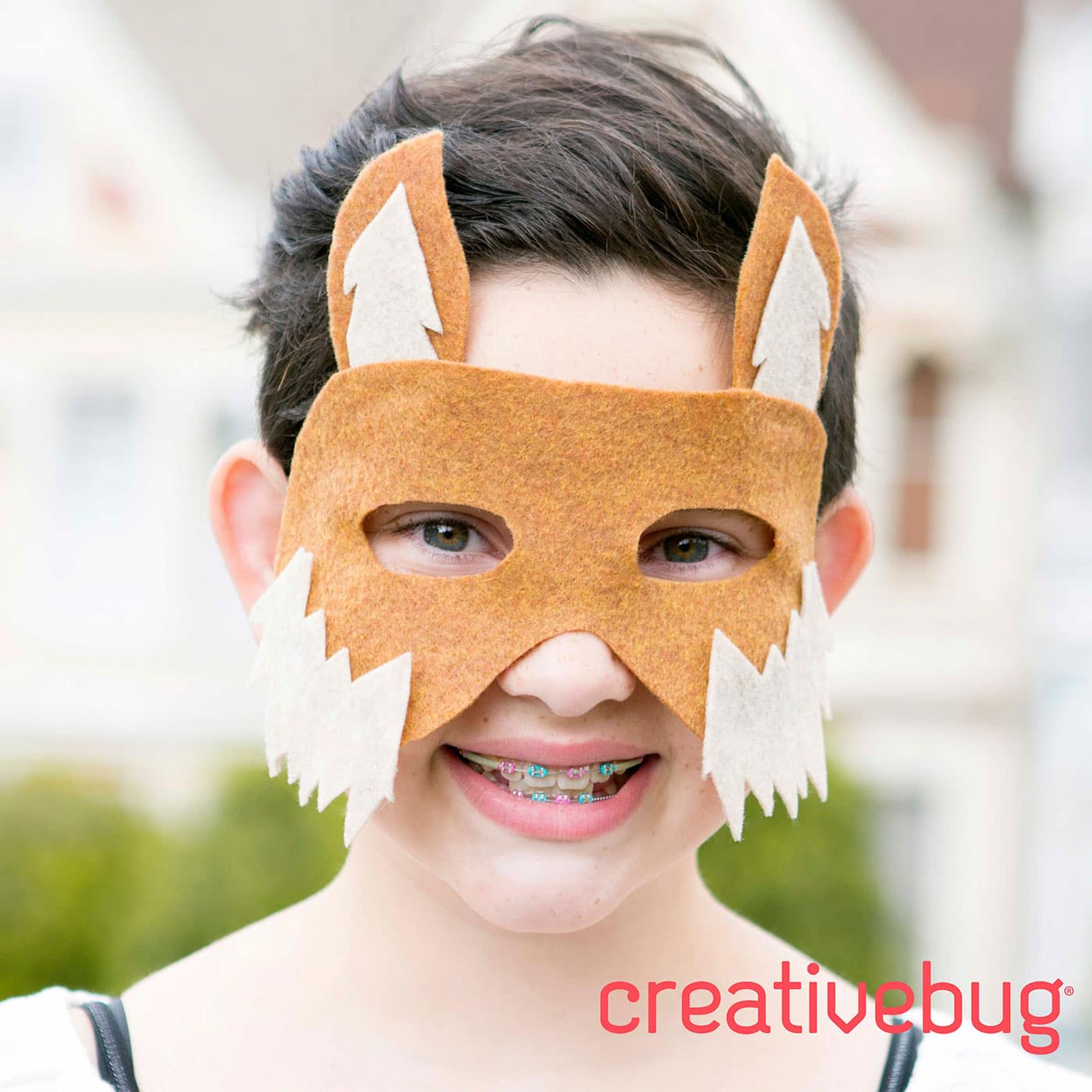 No Sew Felt Fox Mask | Projects | Michaels