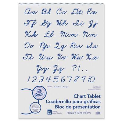 Pacon® White Unruled Chart Tablet, 24 " x 32", 25 Sheets | Michaels