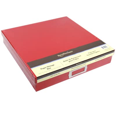 Recollections™ Paper Storage Box | Michaels