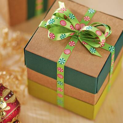 Scrapbook Paper Wrapped Gift Box | Projects | Michaels