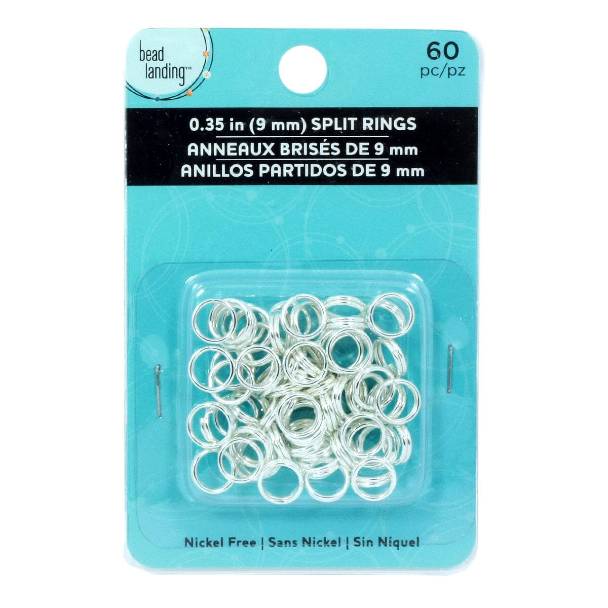 Split Rings by Bead Landing™, 9mm | Jump, Split & Double Rings | Michaels