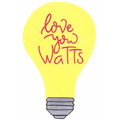 Love You Watts" Valentine's Day Card | Projects | Michaels