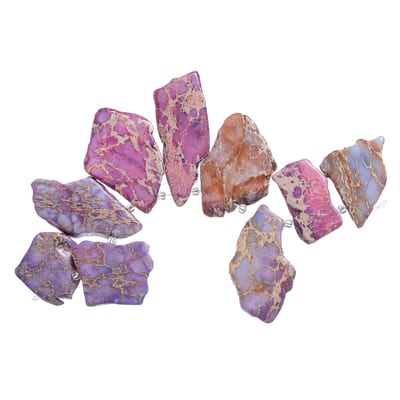 Brown & Purple Jasper Nugget Beads by Bead Landing™ | Michaels
