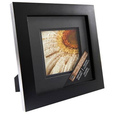 Gallery Black Frame with Black Double Mat by Studio Décor® | Michaels