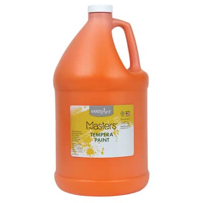 Little Masters® Tempera Paint, Gallon, Color: Orange | Michaels