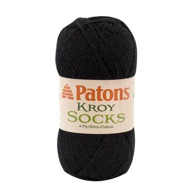 Patons® Kroy Socks Yarn, Color: Coal | Michaels