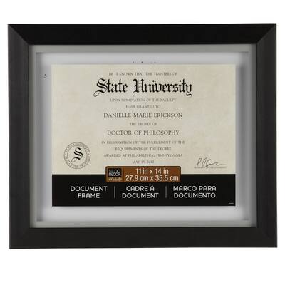 11" x 14" Black Document Float Frame by Studio Décor® | Michaels