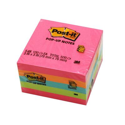 Post-it® Neon Pop-up Notes, 3" x 3", 5 Pads | Michaels