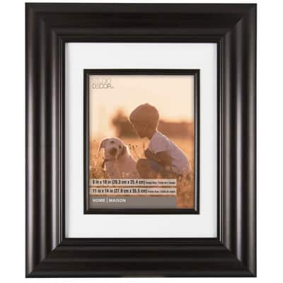 Home 8" x 10" Bronze Wide Scoop Frame with Mat by Studio Décor® | Michaels