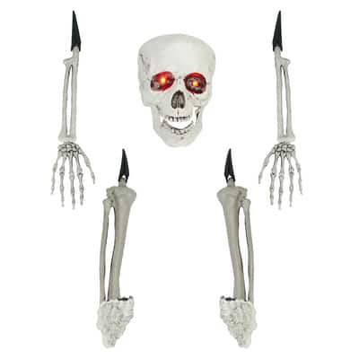 Ground Breaking Skeleton Halloween Decoration 5-Piece Set | Michaels
