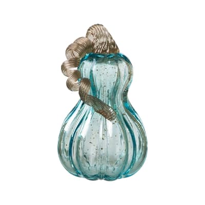 Glitzhome® Glass Gourd, Blue | Michaels