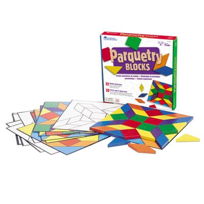Learning Resources® Parquetry Blocks Activity Set, 52 Pieces | Michaels