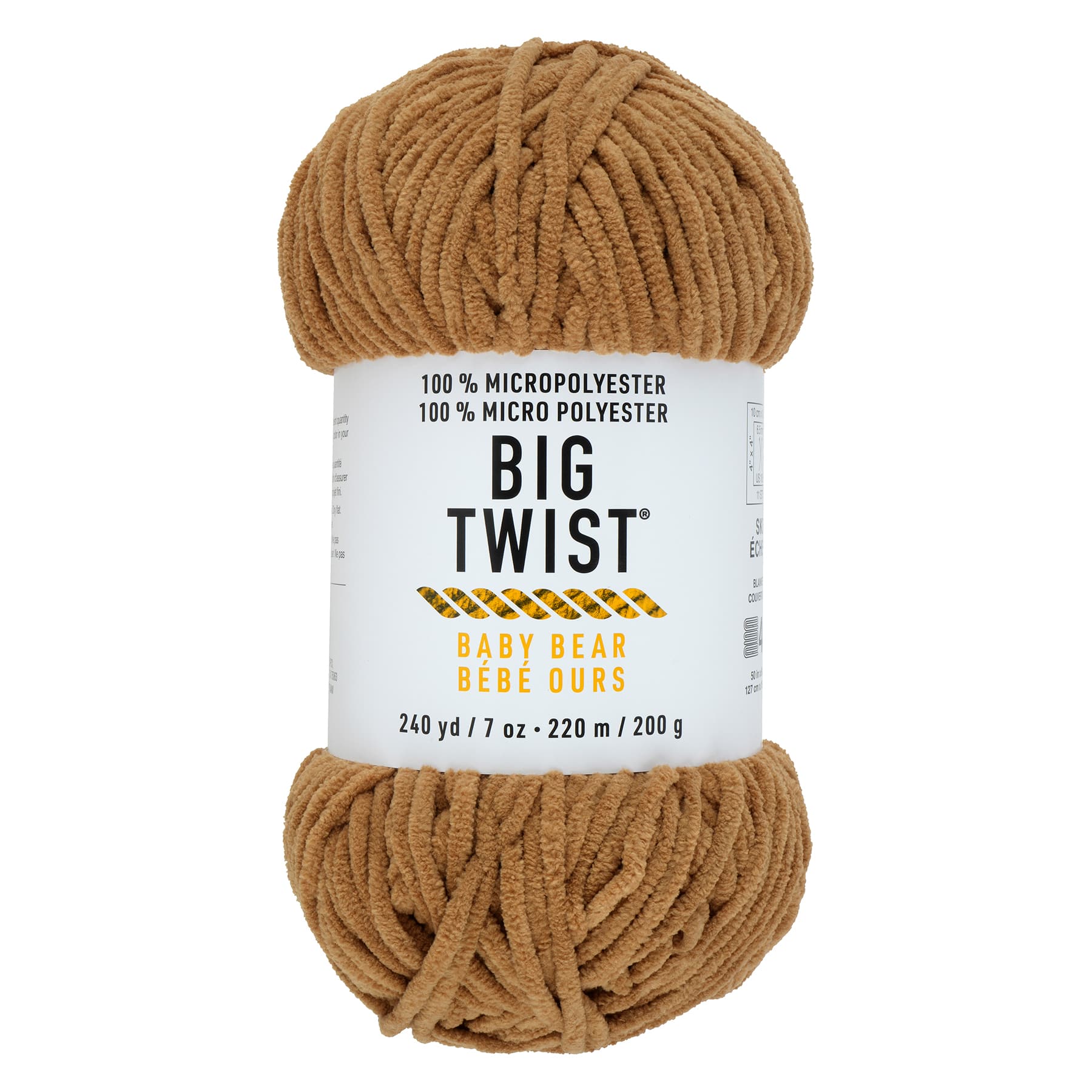 Big Twist® Baby Bear Yarn, Color: Sepia/Brown Sugar | Michaels