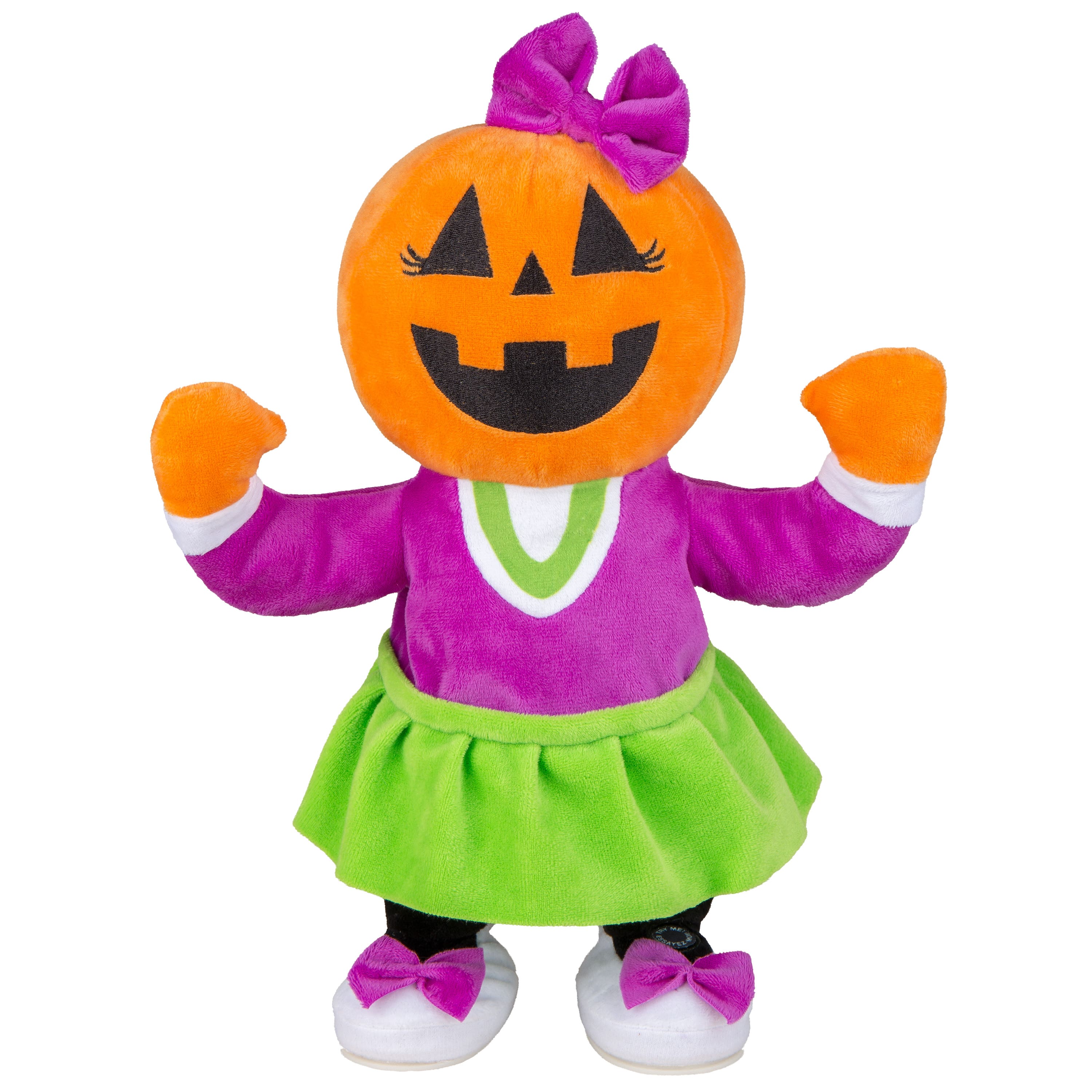 13" Jack-O'-Lantern Girl Animated Plush by Ashland® | Michaels