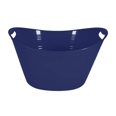 Large Summer Tub by Celebrate It™, Color: Navy | Michaels