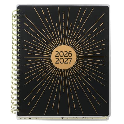 Back to School 9" x 11" 2026-2027 Wire Bound Planner by Recollections ...