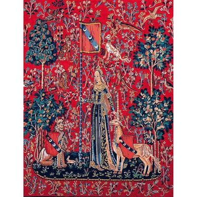 Margot de Paris Can.Seul Lady with A Unicorn Printed Tapestry ...