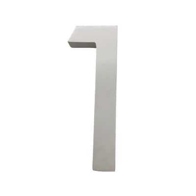 White MDF Number by Make Market®, Color: 1 | Michaels