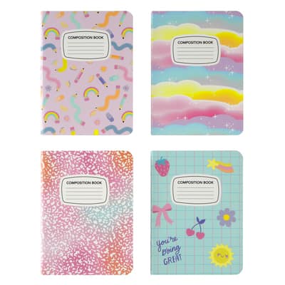 Treasure Box Mini Notebooks, 4ct. by Creatology™, Color: Shimmer | Michaels