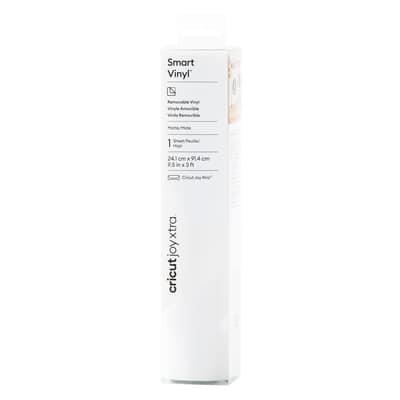 Cricuit Joy Xtra™ Removable Smart Vinyl™, Color: White | Michaels