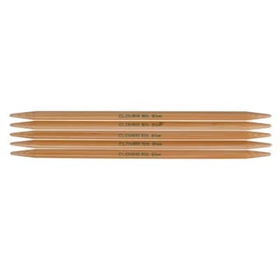Clover Takumi® 7" Double Point Bamboo Knitting Needles, 5ct. | Michaels
