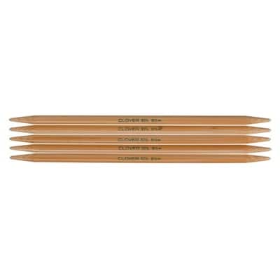Clover Takumi® 7" Double Point Bamboo Knitting Needles, 5ct. | Michaels