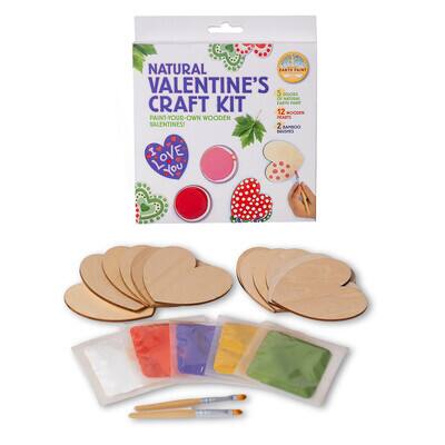 Natural Earth Paint Natural Valentine's Craft Kit | Michaels