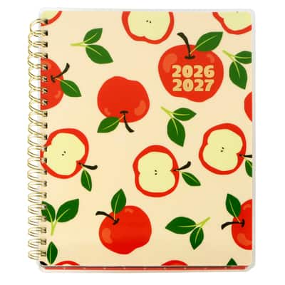 Back to School 9" x 11" 2026-2027 Wire Bound Teacher Planner by ...