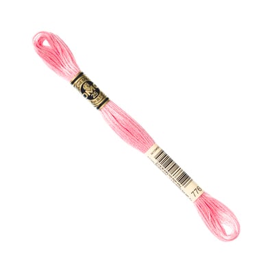 DMC® 6 Strand Embroidery Floss, Pink, Color: 776 MD Pink | Michaels