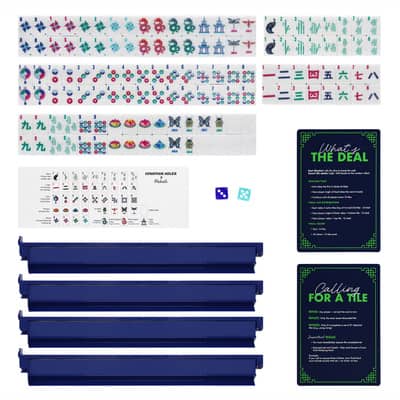 Jonathan Adler x Michaels Blue Mahjong Game Set | Michaels