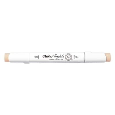 Ohuhu® Honolulu Brush & Chisel Dual Tip Marker, Color: E46 Coral Sand ...